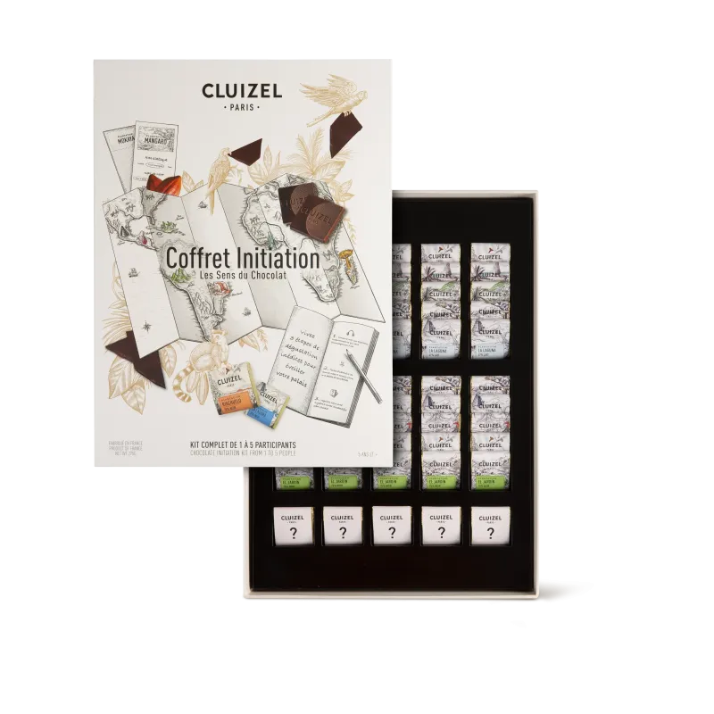 Les Sens du Chocolat initiation box | CLUIZEL